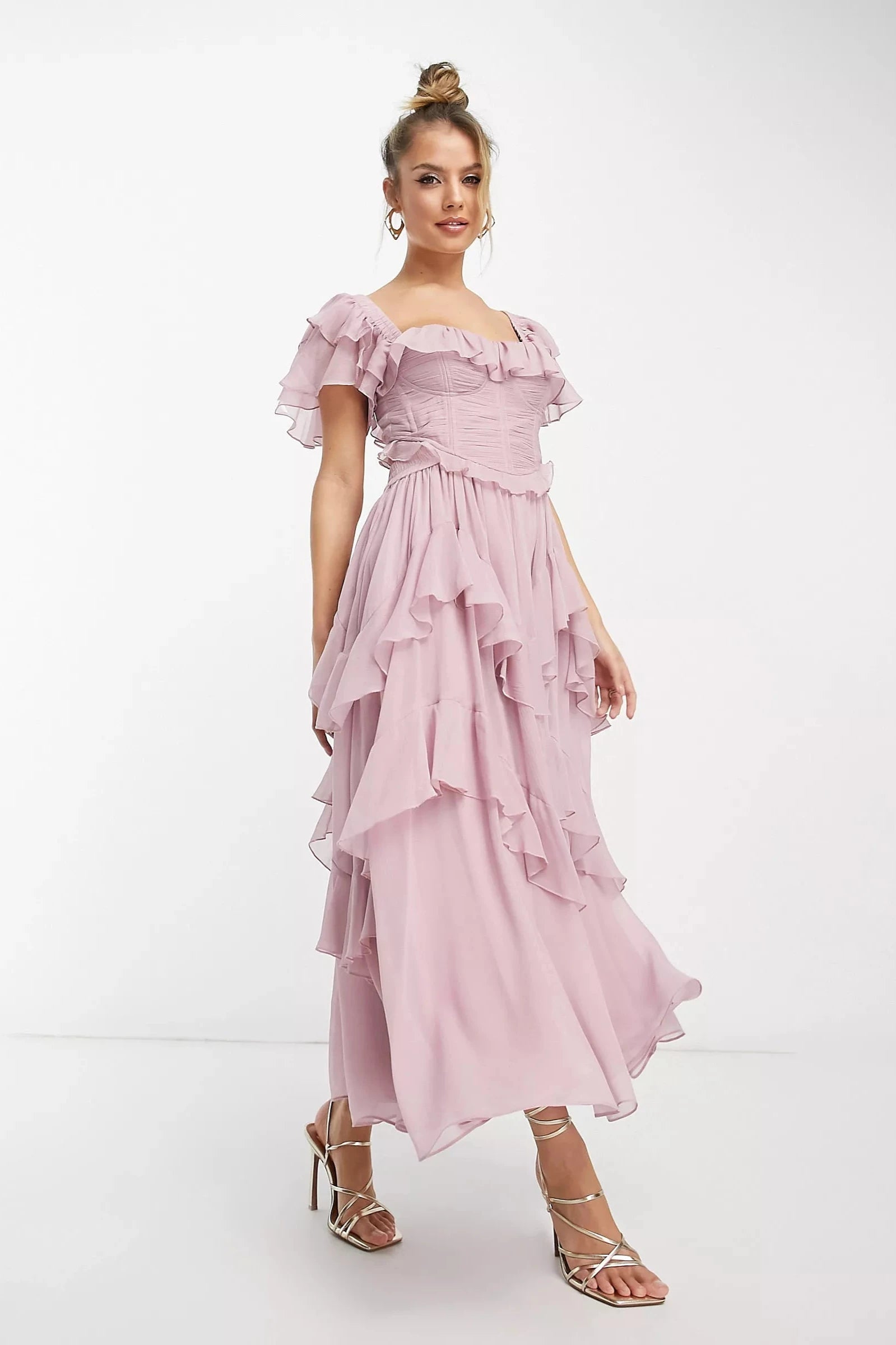 Étoile Belle™ – De Ruffle Romance Jurk – Curioza